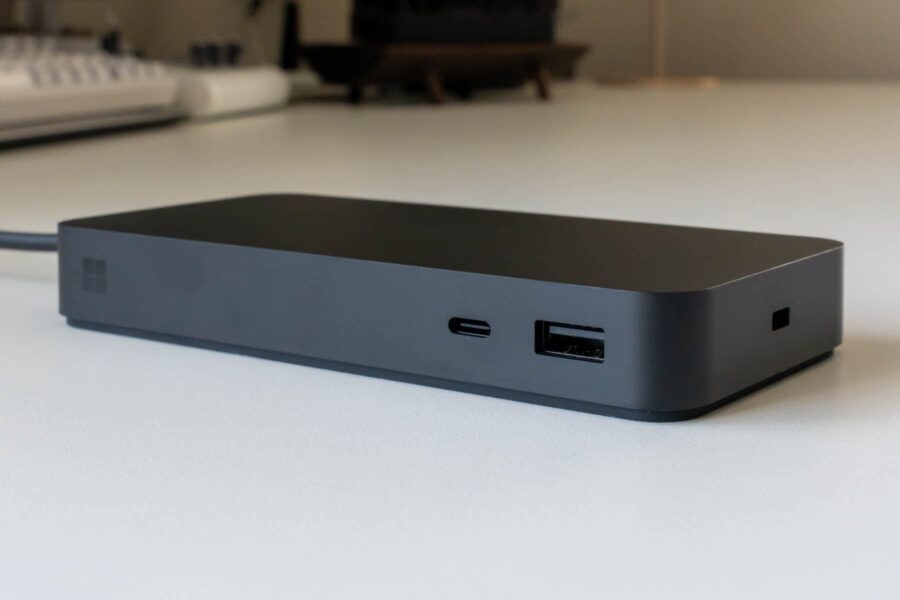 Surface Thunderbolt 4 ドック レビュー！Surfaceに最適化されたUSB-C 接続対応のドッキングステーション